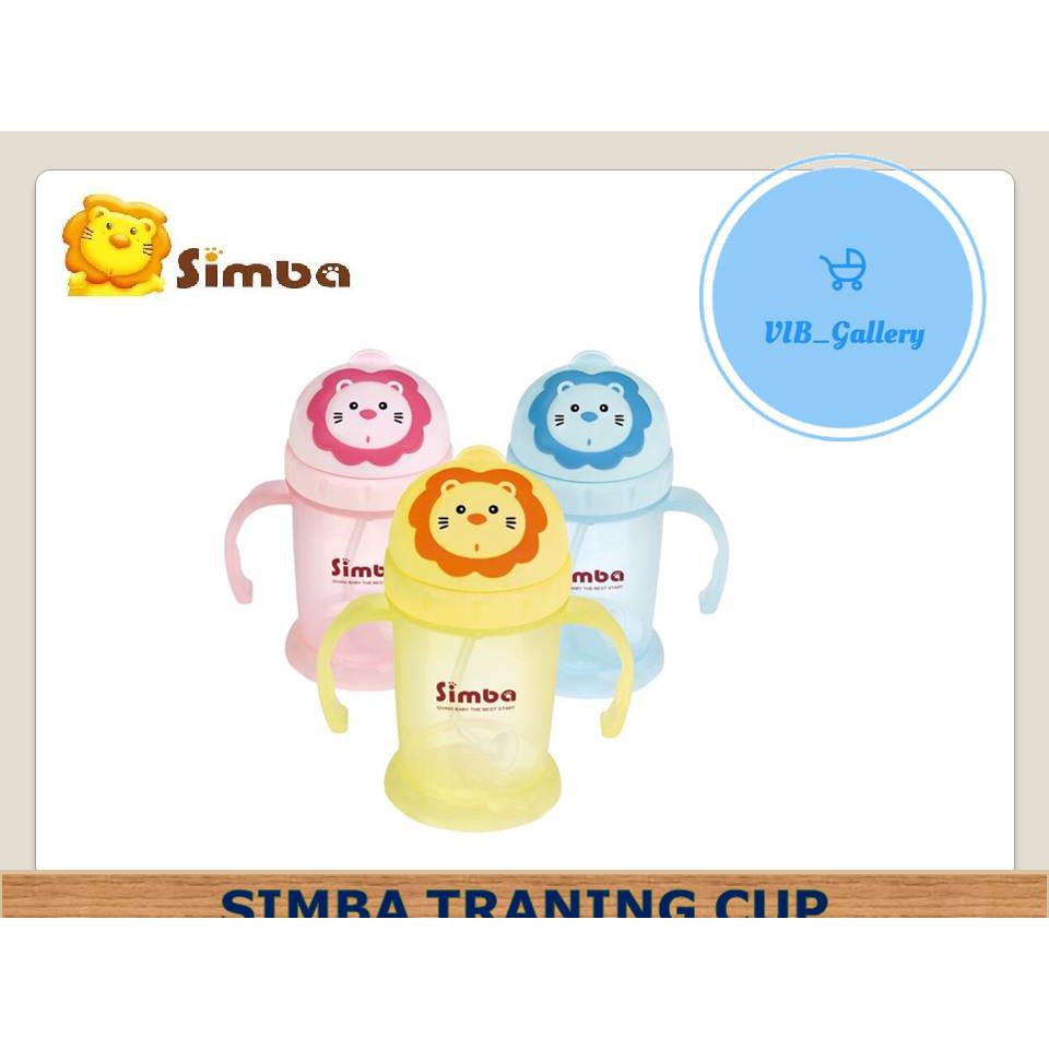Simba Flip It Straw Training Cup 240ml ( Ori/ Blue/ Pink ) | Shopee ...