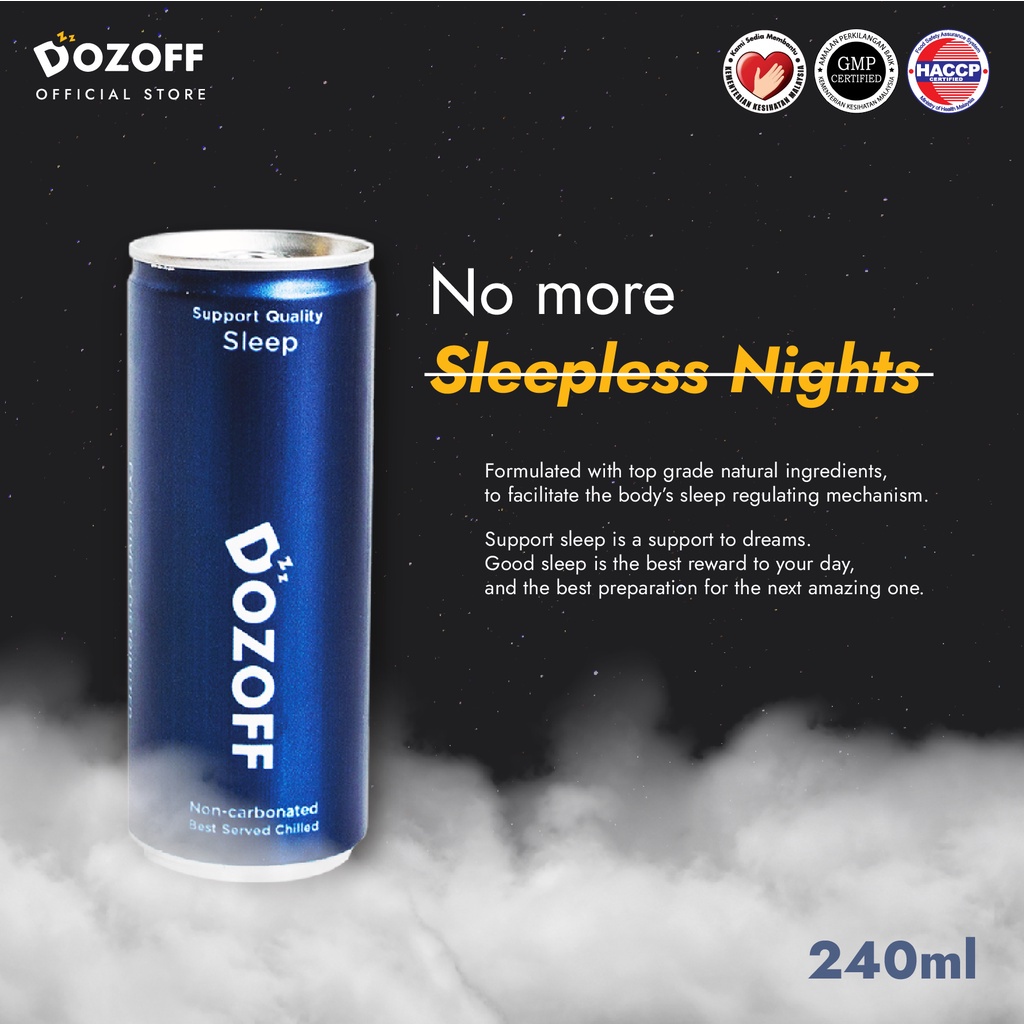 DOZOFF Original All Natural Drink ,No Sedatives ,Good Sleep ,Insomnia ...