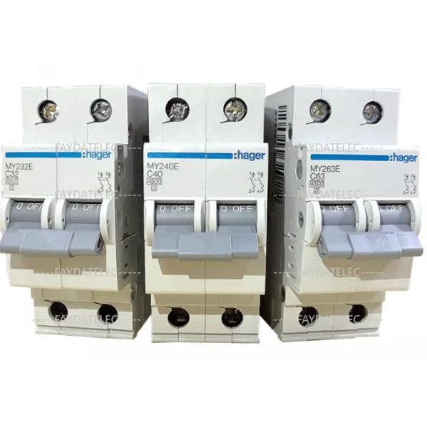HAGER MCB 2 POLE / 3 POLE 6A 10A 16A 20A 25A 32A 40A 50A 63A | Shopee Malaysia