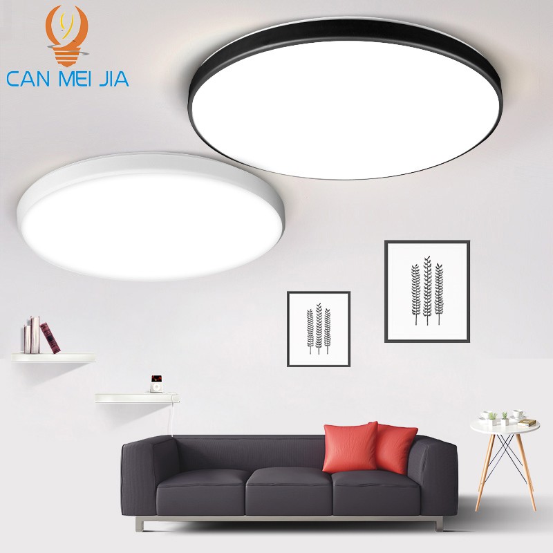 Ultra Thin Led Ceiling Lights Modern 220V 240V Super Bright Lampu ...