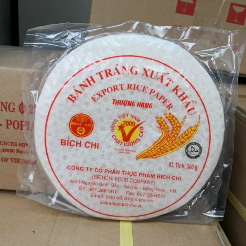 [Halal] Box Borong Vietnam Rice Paper Popia | Kulit Spring Roll 300g ...