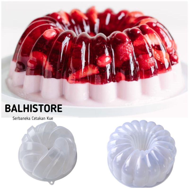 BLS016 Foodgrade Plastic Jelly Pudding Mold/Plastic Cake Mold | Shopee ...