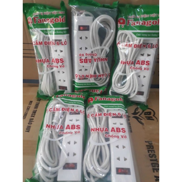 Multi-purpose long socket with 1 4-hole switch, 2 4-hole switches ...