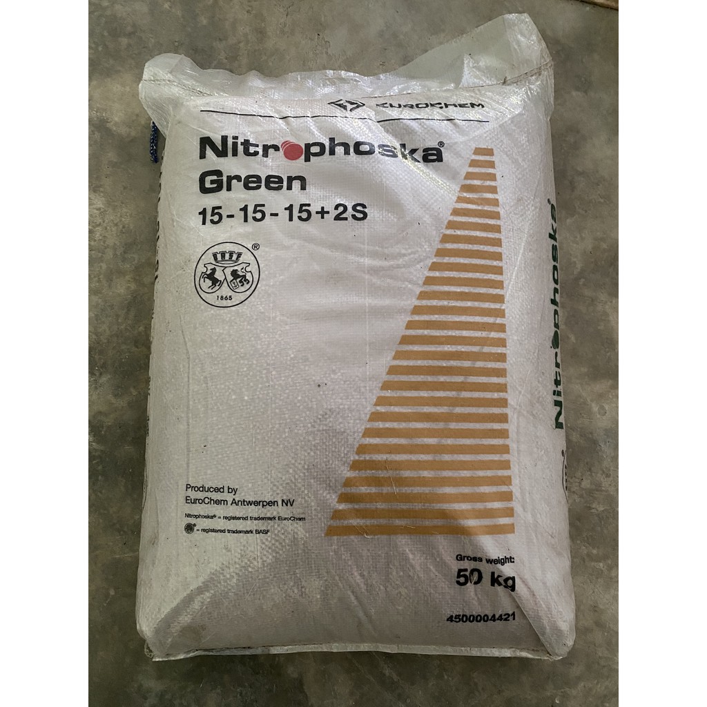 BAJA NITROPHOSKA KUDA SINGA GREEN 15:15:15:2S EUROCHEM REPACK 1KG | Shopee Malaysia