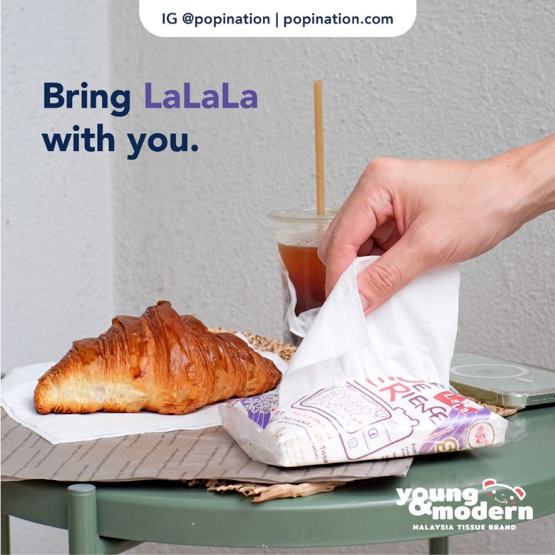 POPI LALALA SUPER TISSUE (1 Pack × 40's) | Shopee Malaysia