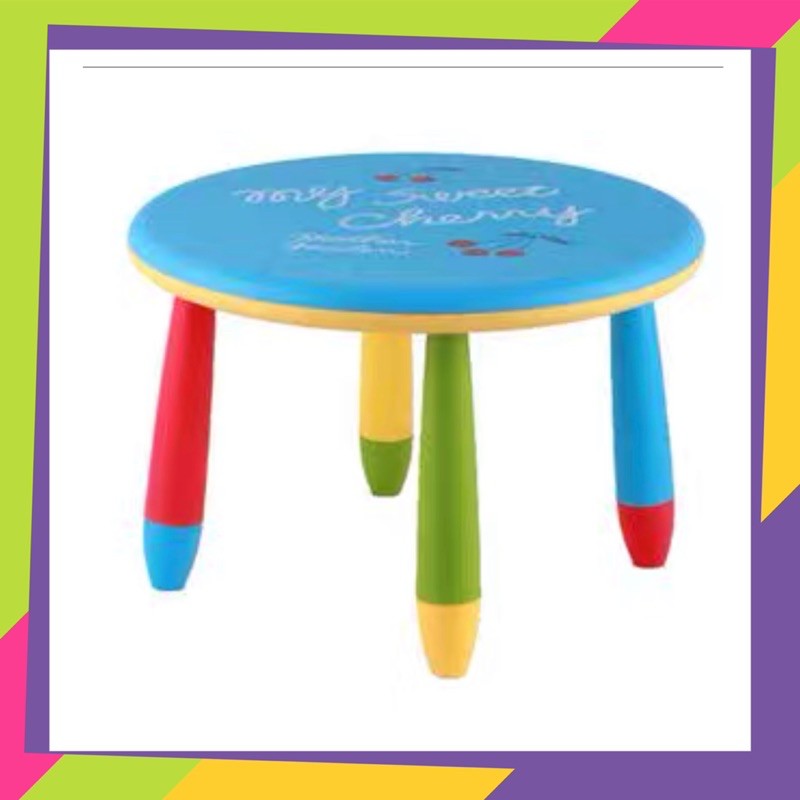 RF Living Kid Learning Round Table Junior Study Table Kids Table ...