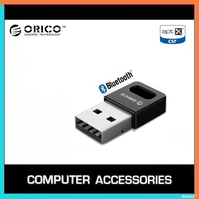 Orico Universal Mini Wireless Bluetooth USB PC Adapter 4.0 APTX Laptop ...