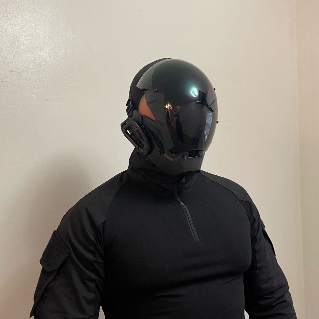 Cyberpunk Helmet Masks, Holiday Masks, Cosplay Headgear, Cyberpunk ...
