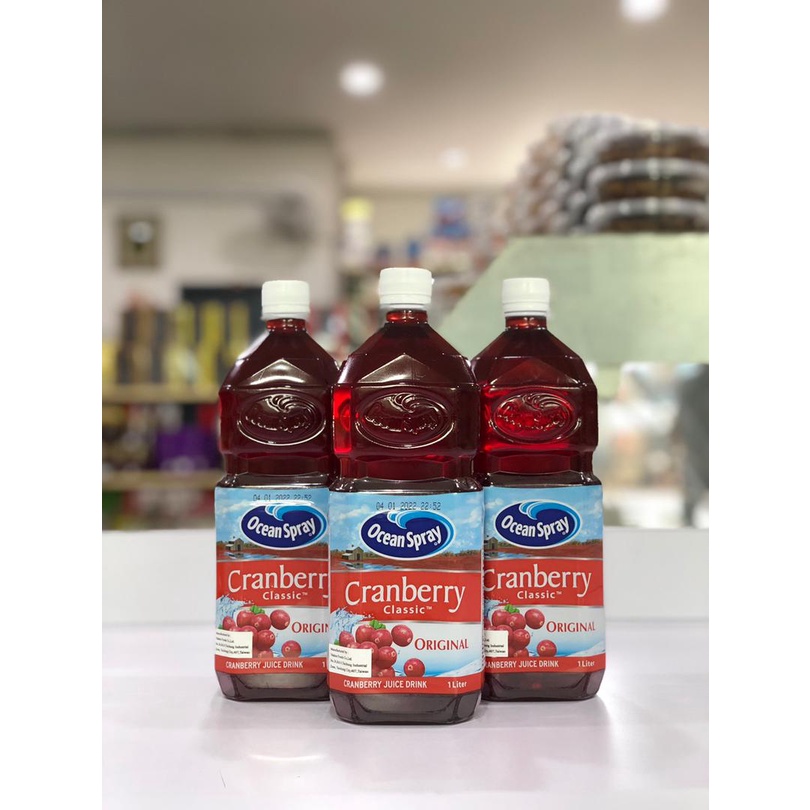 Ocean Spray Classic Cranberry Juice Drink 1L / 100% Pure Original ...