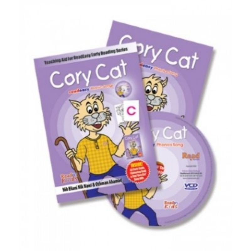 READ EASY CORY CAT SONG VCD ; LEARNING ENGLISH PRESCHOOL | Shopee Malaysia