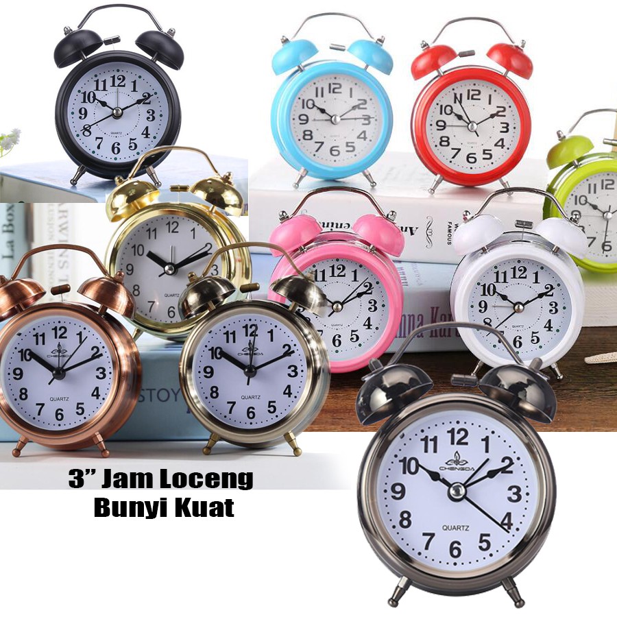 Ready Stock - Jam Loceng Classic with backlight bunyi Kuat / Classic ...