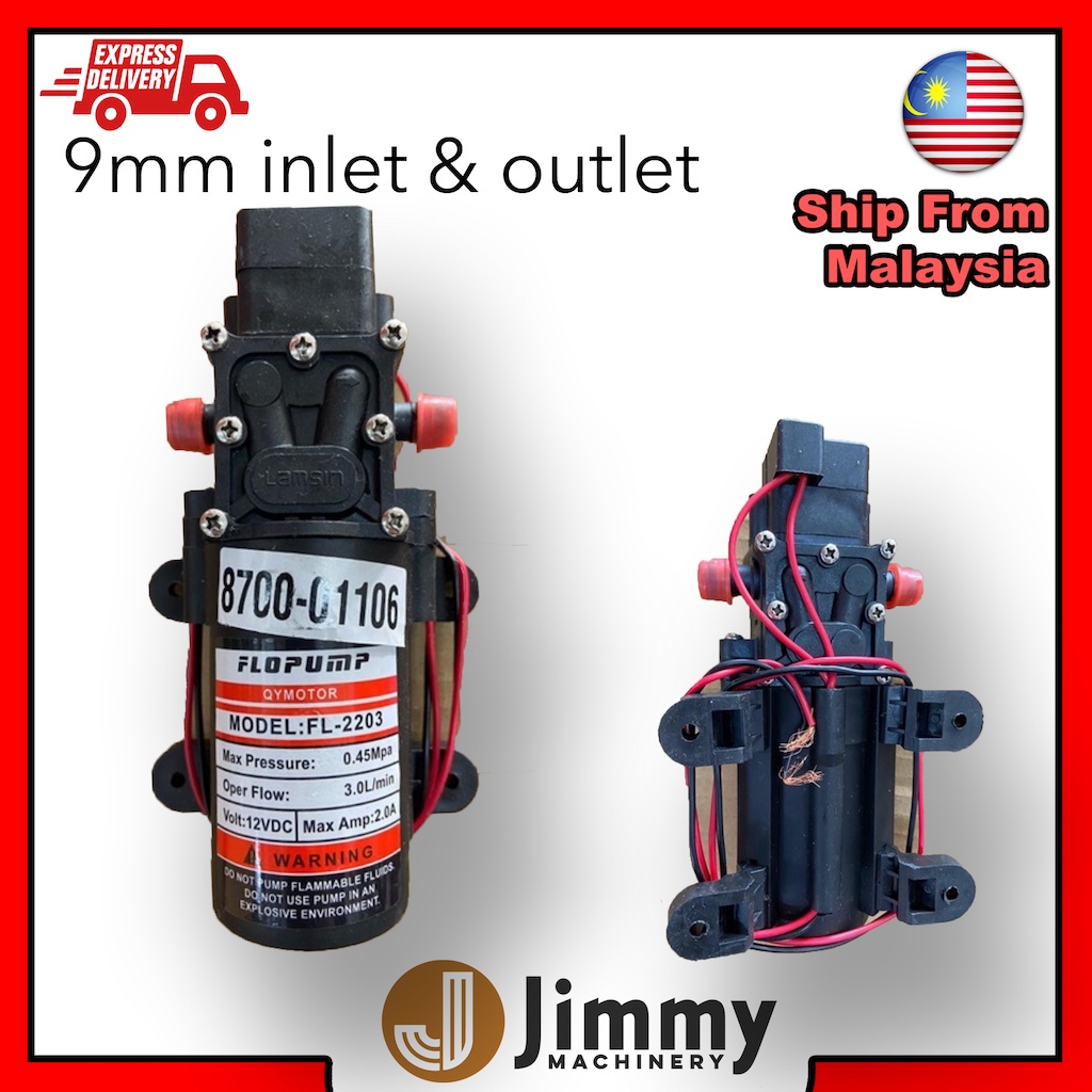 PAM RACUN BATTERI Ogawa 12V WATER PUMP SPRAYER HIGH PRESSURE BATTERY ...