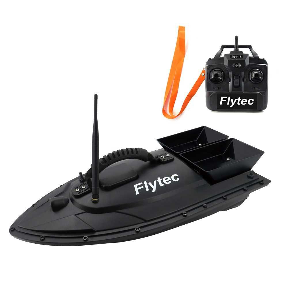 Flytec 2011-5 Fish Finder 1.5kg Loading Remote Control Fishing Bait ...