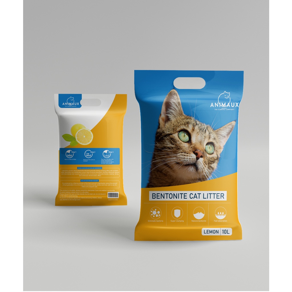 Animaux Super Premium Natural Bentonite Cat Litter with Activated ...