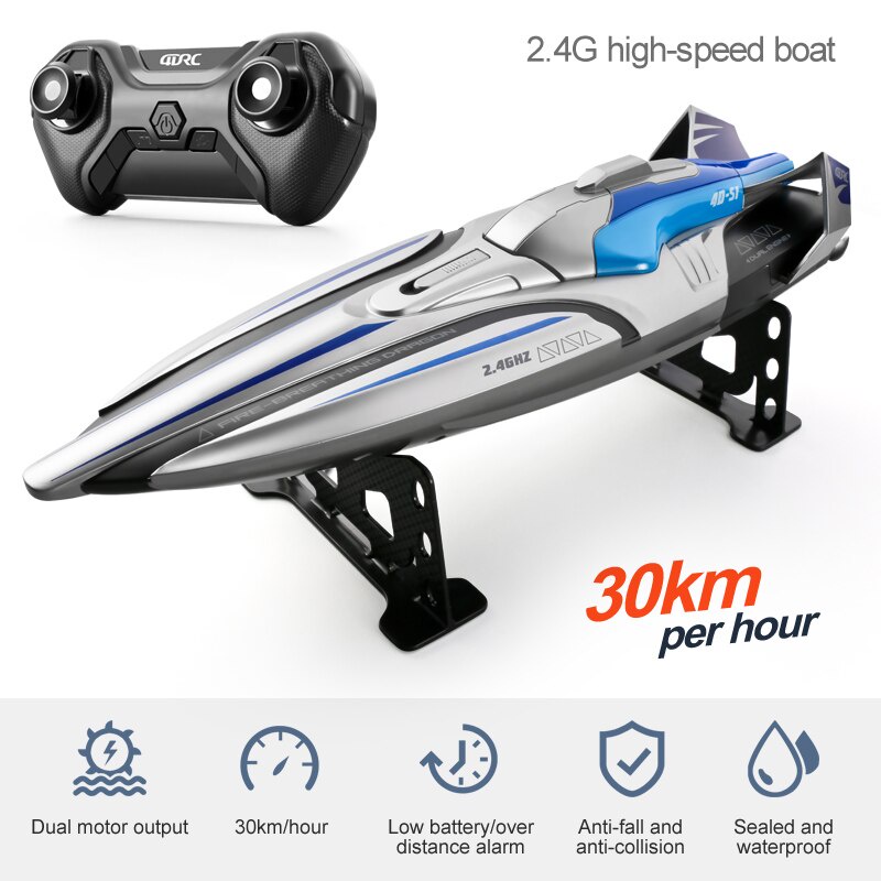 S1 Remote Control Boat Wireless Electric Long Endurance High Speed 2.4G ...