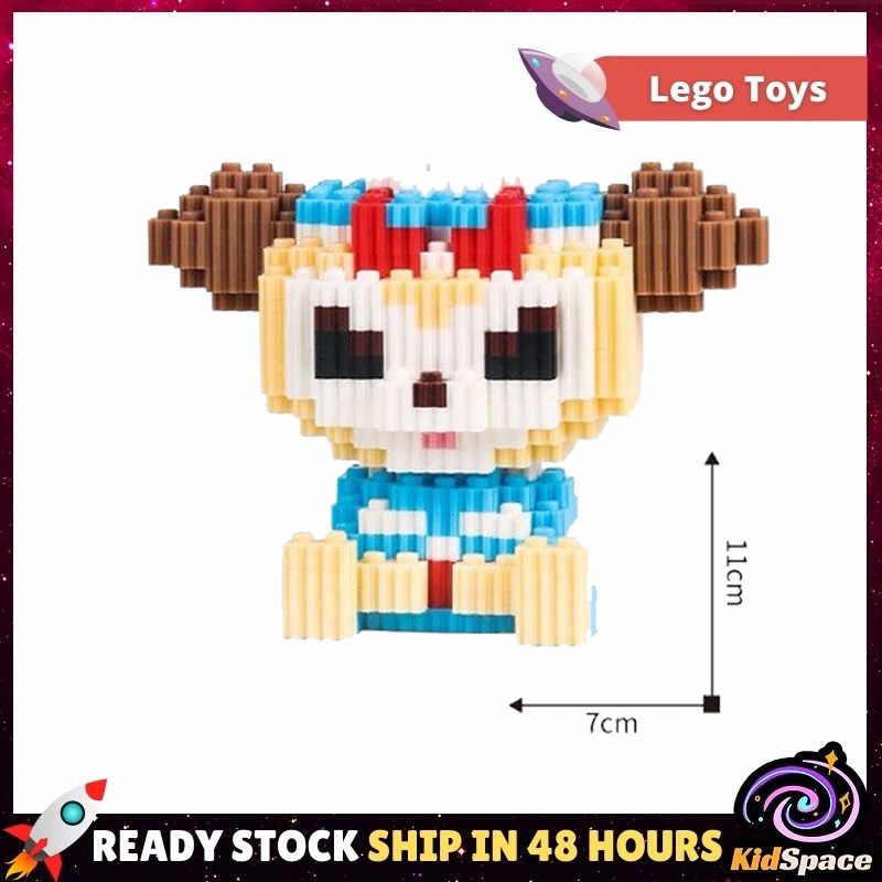KidSpace DIY Disney Cartoon Mini Lego Block Nano Magic Block Toy Character Model Building Blocks ...