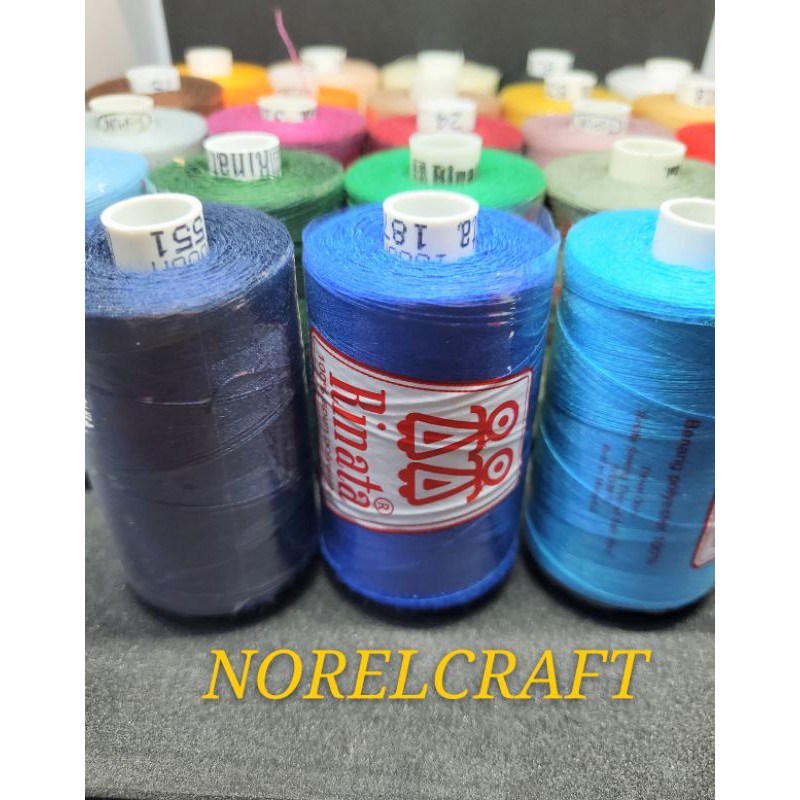 1000M RINATA THREAD / BENANG RINATA/BENANG JAHIT BIASA/ NORMAL SEWING ...