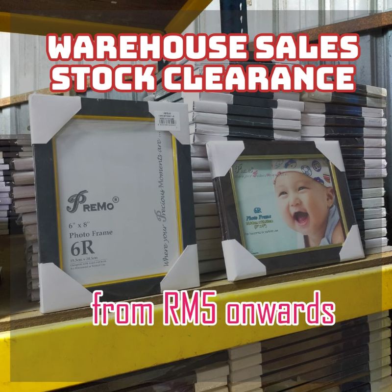 PREMO Warehouse Sales-Photo Frame Shooting Sample Clearance Sales-Single Frame-4R-5R-A4-A3-10R ...