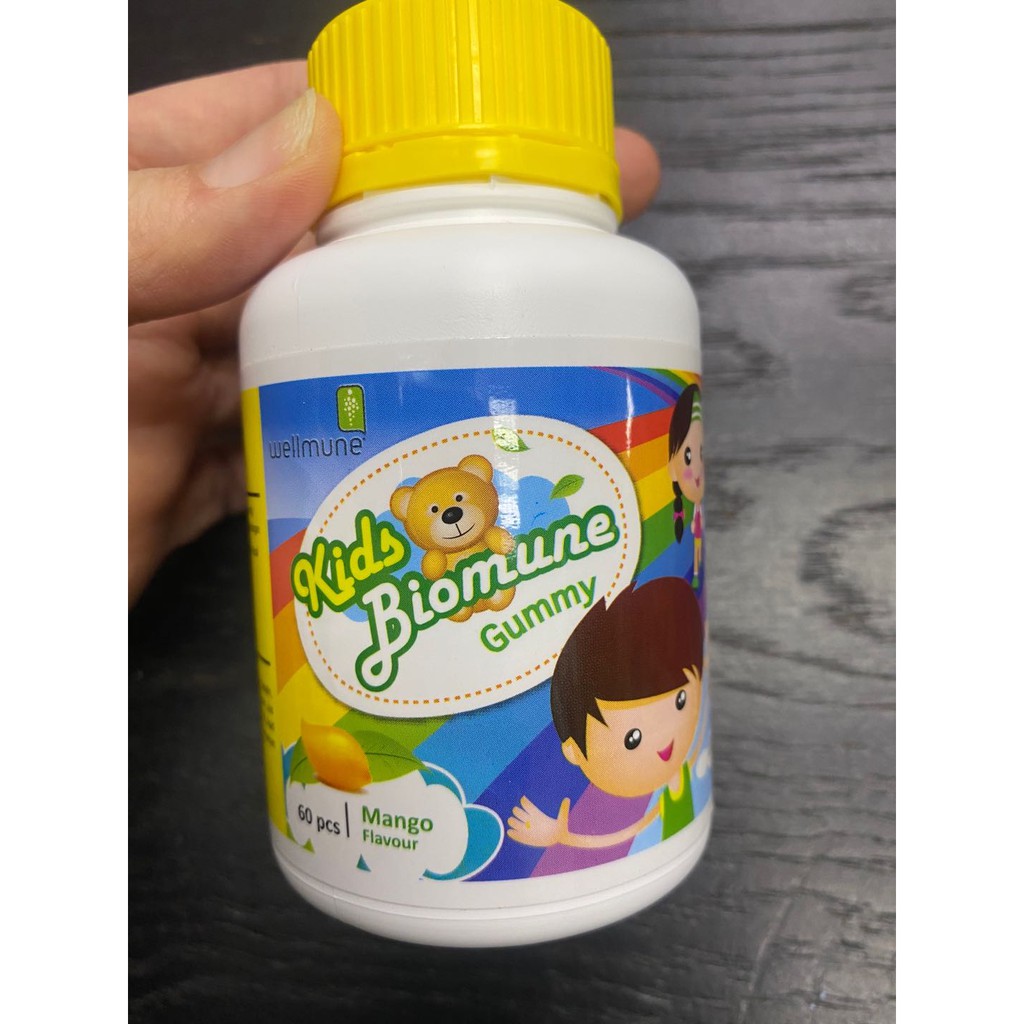 KIDS BIOMUNE MANGO GUMMY (60PCS/ BOTTLE) | Shopee Malaysia
