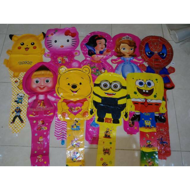Character stick balloons | Shopee Malaysia