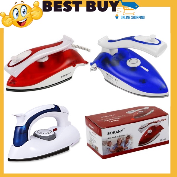 Mini Iron Travel Portable Foldable Iron Non Stick Iron Travel Iron ...