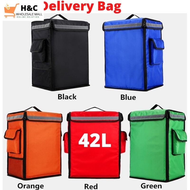 【CRAZY PROMO】42L/32L/48L/62L Food Delivery Bag Thermal Backpack Warmer ...