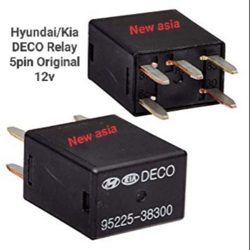 Hyundai/ KIA DECO Relay 5pin 12v ORIGINAL 95225-38300 | Shopee Malaysia