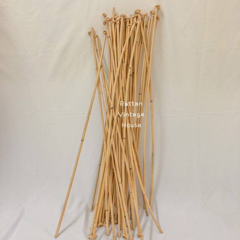 (Rattanvintage) 🔥 1pcs Handmade Rattan Stick | Thin Rattan | Rotan ...