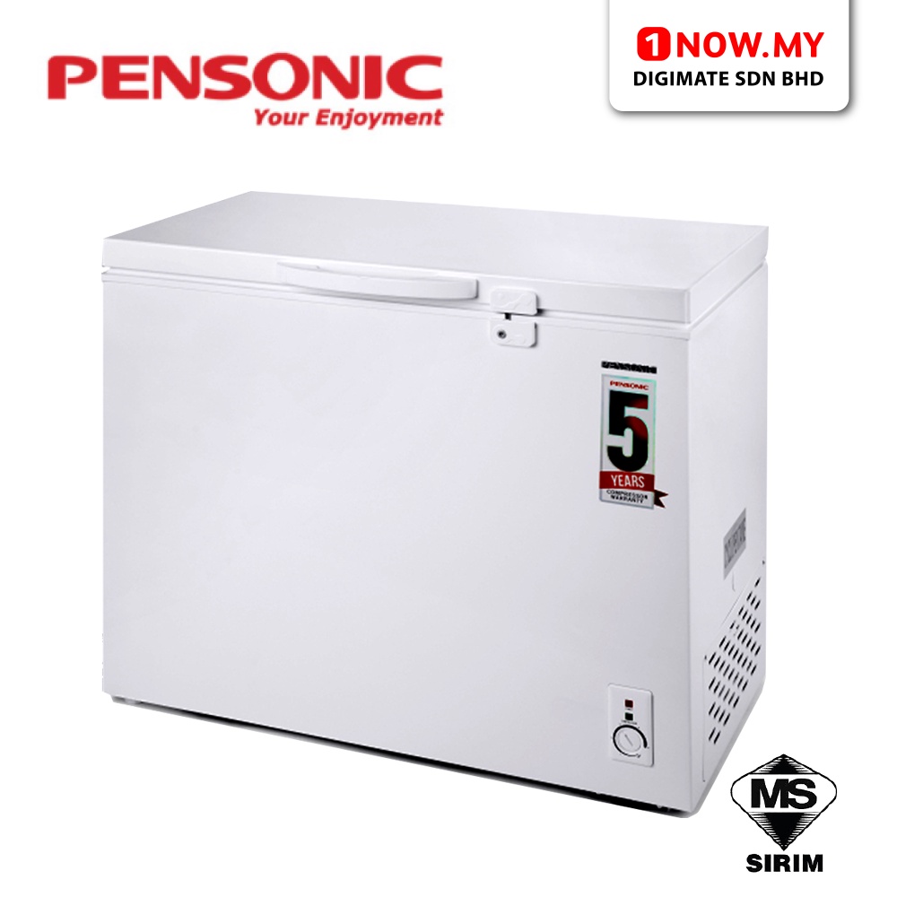 PENSONIC 200L Chest Freezer PFZ-204G | Shopee Malaysia