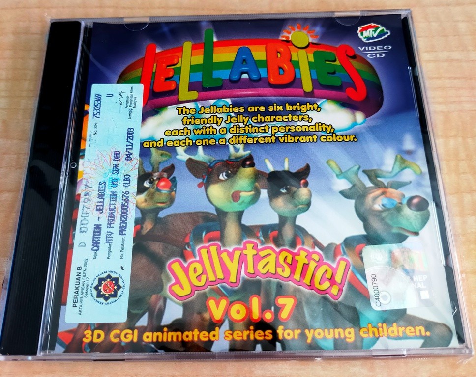 Jellabies Jellytastic Vol.7 VCD 3D CGI Animated Series For Young ...