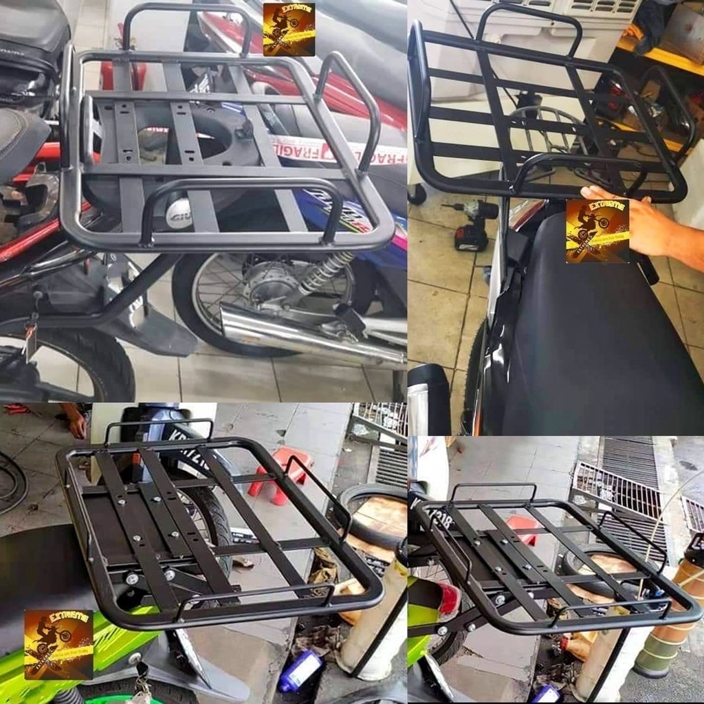 RAPIDO MULTIPURPOSE REAR RACK TRAY DELIVERY BAG FRAME BESI BAG DELIVERY ...