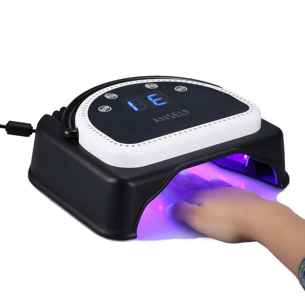 Anself 110-240V 64W Pro 32pcs LED Nail Dryer Lamp Curing Machine With ...