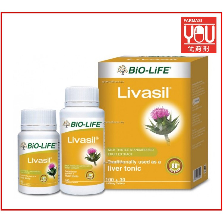 BIO-LIFE LIVASIL (100's FOC 30's) | Shopee Malaysia