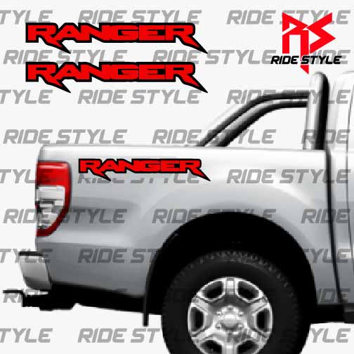 RANGER Side Trunk 4X4 Sticker Ford Ranger Side Body Sticker | Shopee ...