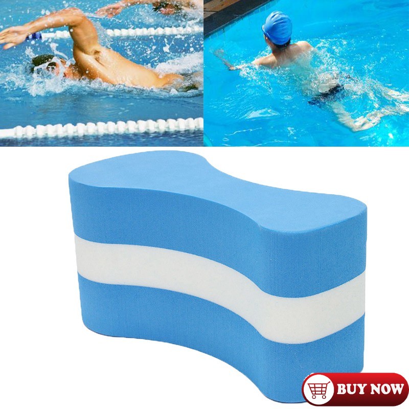 WOW Adults Swimming Pool Safety EVA Foam Practice Training Pull Buoy ...