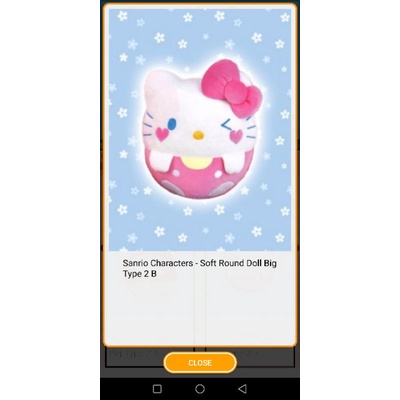 Sanrio Characters Soft Round Doll - Hello kitty Pink (Toreba Japan ...