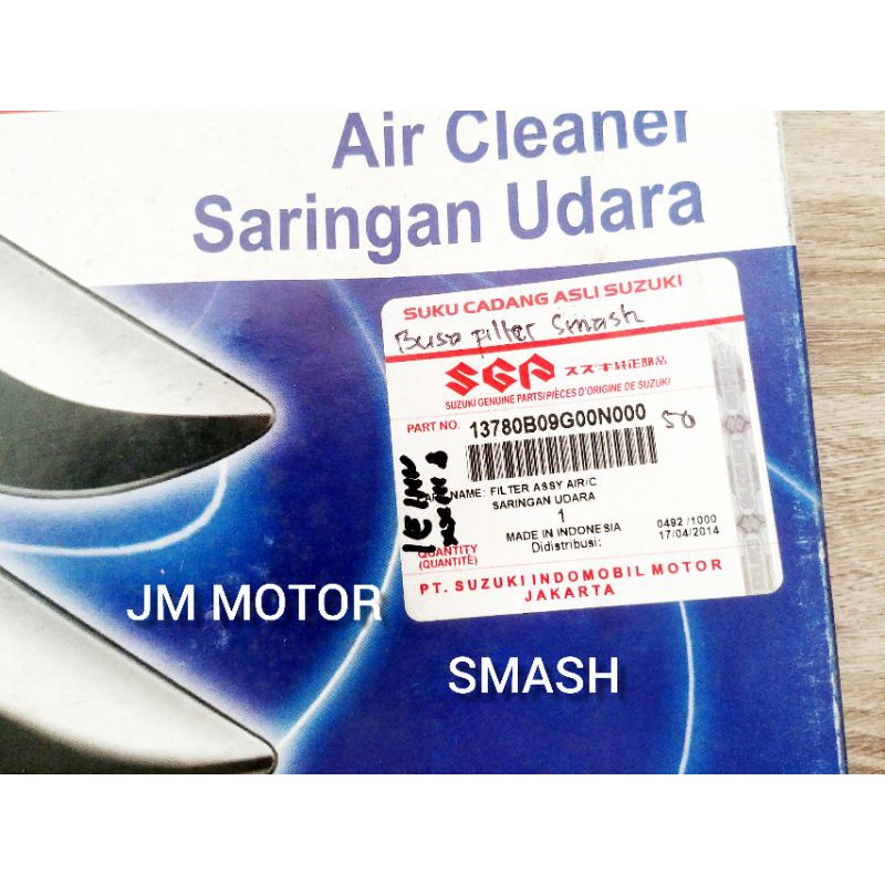 Air Filter Suzuki Smash Shogun 125 Arashi Original | Shopee Malaysia
