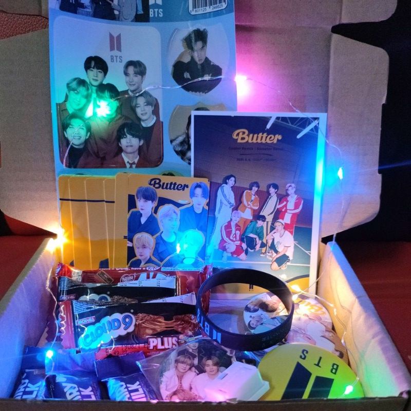 KPOP - BOX COKLAT BTS BUTTER Surprise birthday present ( free box ...