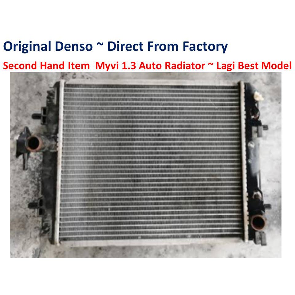 ORIGINAL DENSO 【Special Promotion 】 Perodua Myvi radiator AUTO 1.3 Auto ...