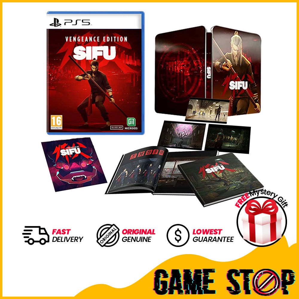 PlayStation PS5 SIFU [Standard / Vengeance Edition] Chinese/English Version (中英文版) | Shopee Malaysia