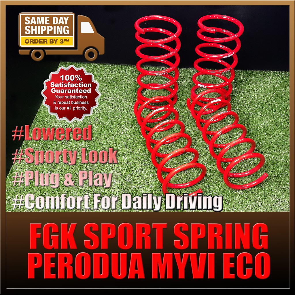MYVI SPORT SPRING MYVI ECO 2018 BY FGK COMFORT & SPORT | Shopee Malaysia