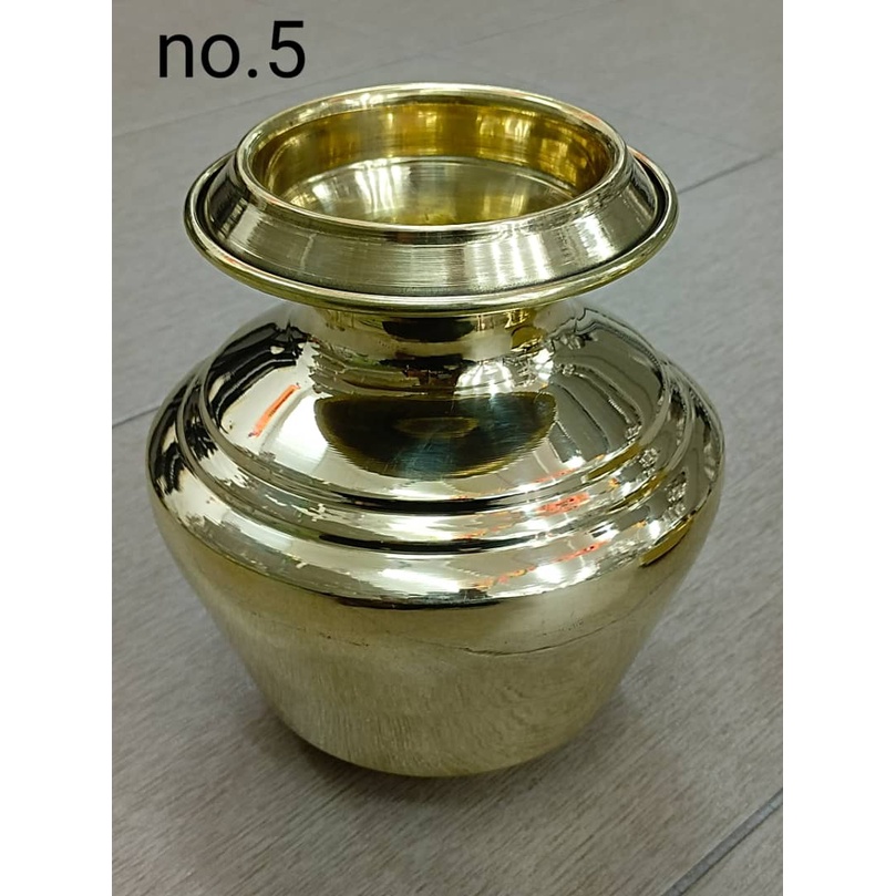 Brass Plain Kudam/Kalasham 1.5L & 2L | Shopee Malaysia