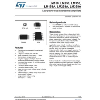 Original IC LM358 DIP-8 TEXAS INSTRUMENT/STMICROELECTRONICS ORIGINAL ORIGINAL Brand ST LM358N ...