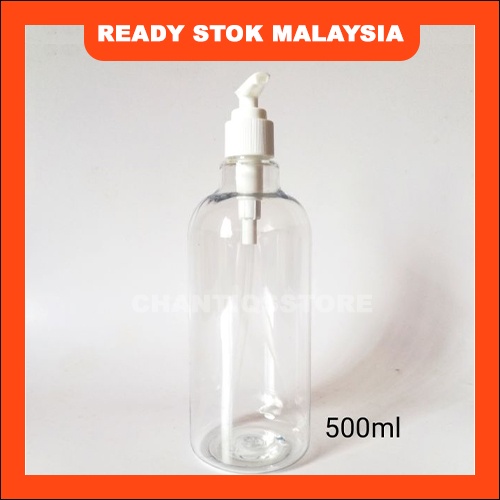500ml High Quality Plastic Bottle Pump Dispenser Botol Kosong Picit ...