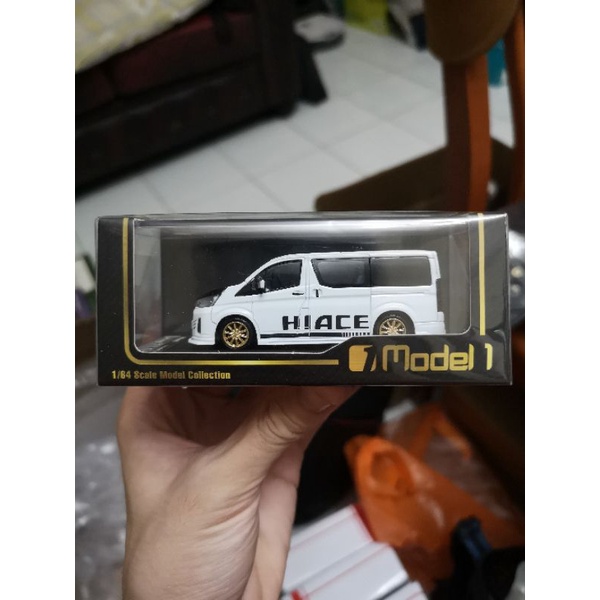 Model 1 Toyota Hiace 300 Custom White | Shopee Malaysia