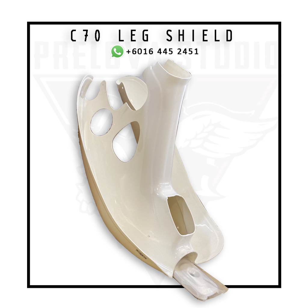 C70 Kepak Leg Shield Kepok Custom | Shopee Malaysia