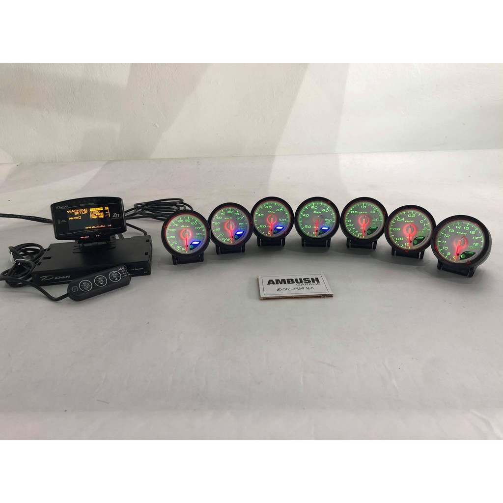 7 Defi Meter 555 Advance CR White Controller Thailand Universal All Car ...