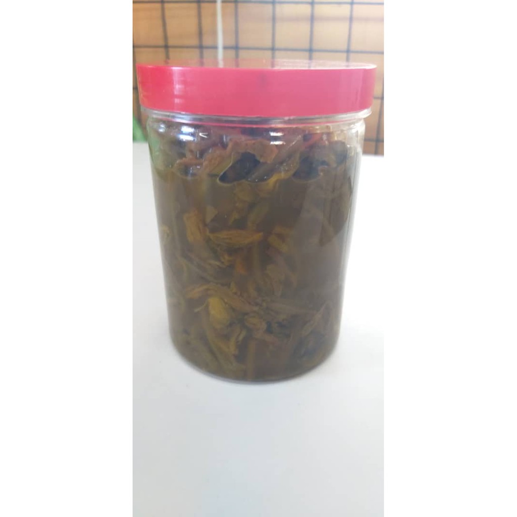 Sarawak Kasam Esabi (Preserved Local Green Vegetables) 1 Container ...