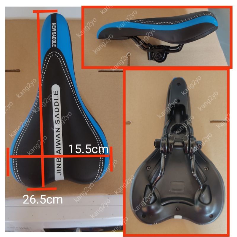 🇲🇾Barang spot🇲🇾 自行车座椅 座垫 COLOUR Fixie / MTB SADDLE Bicycle seat Comfort ...