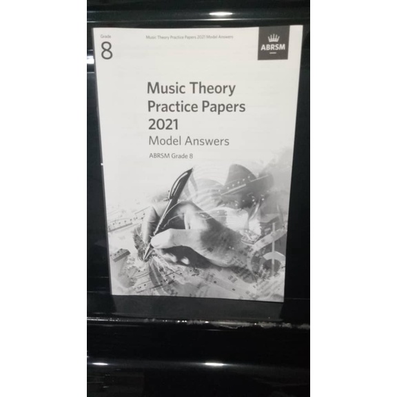 ABRSM Music Theory Practice Papers 2021 Grade 1 to Grade 8 / Model Answer Grade 5 to 8 | Shopee ...